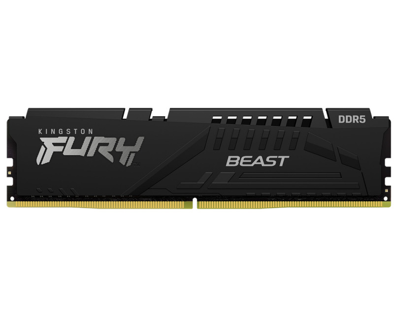 KINGSTON - DIMM DDR5 16GB 6400MT/s KF564C32BB-16 FURY Beast Black XMP