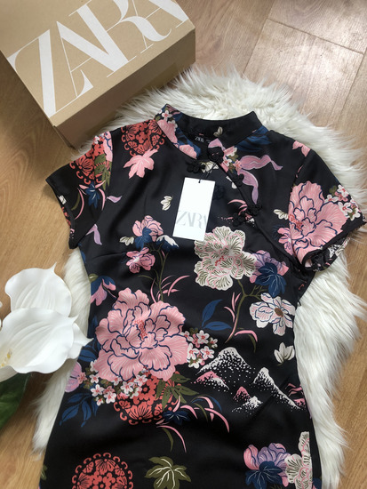 Zara kineska kimono haljina