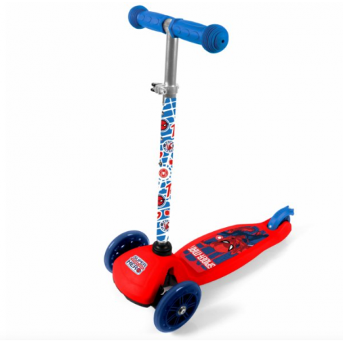 Trotinet romobil spiderman 3W