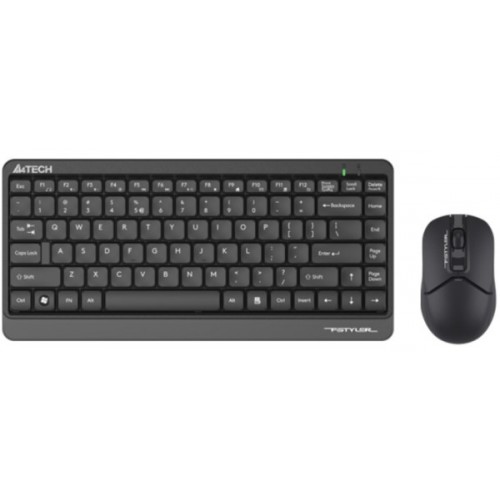 A4-FG1112 A4Tech Fstyler Bezicna tastatura YU-LAYOUT + bezicni mis USB, Grey