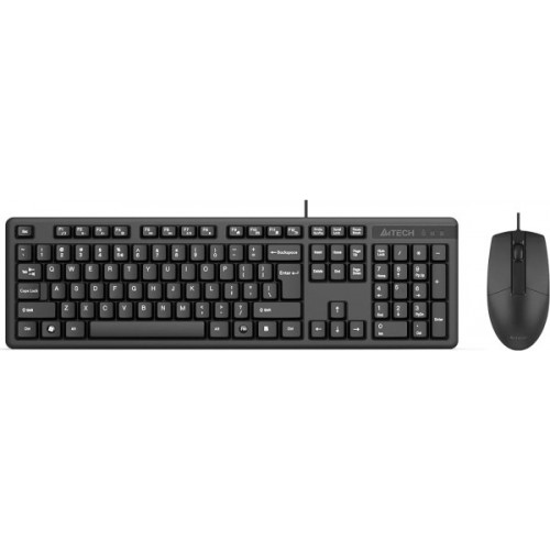 A4-KRS-3330 A4Tech tastatura YU-LAYOUT + mis USB, Grey