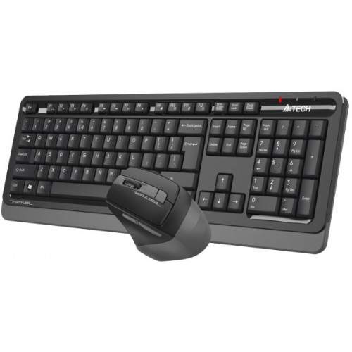 A4-FG1035 A4Tech Fstyler Bezicna tastatura YU-LAYOUT + bezicni mis USB, Grey