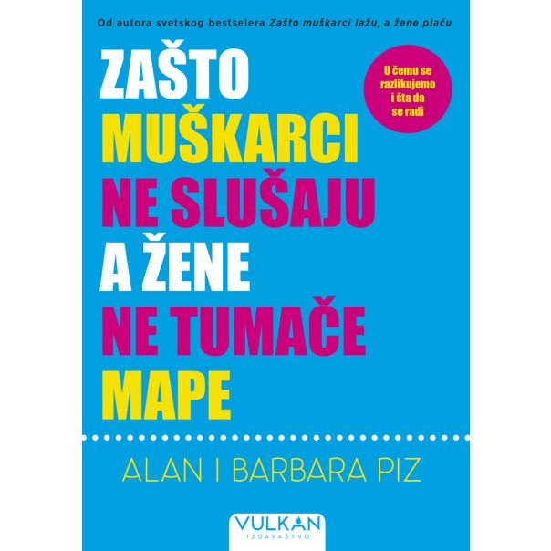 Zašto muškarci ne slušaju, a žene ne tumače mape V