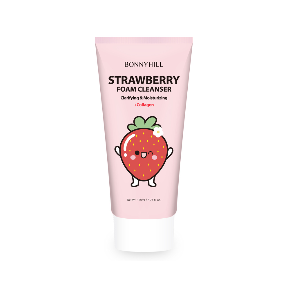 BONNYHILL Strawberry Foam Cleanser 170 ml