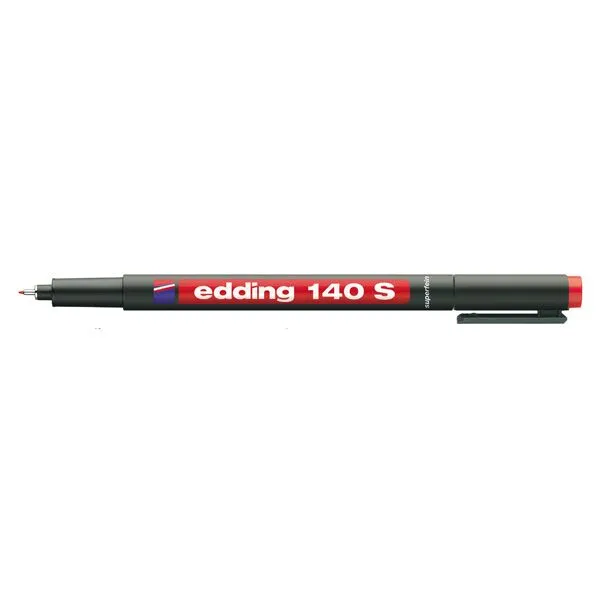 Permanent pen OHP marker 0,3mm 140S crvena (09OP03D)