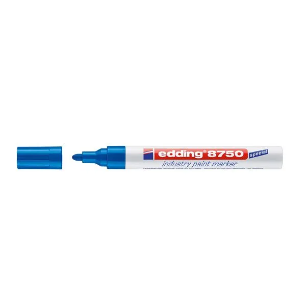 Industrijski paint marker E-8750 2-4mm plava (08M8750E)