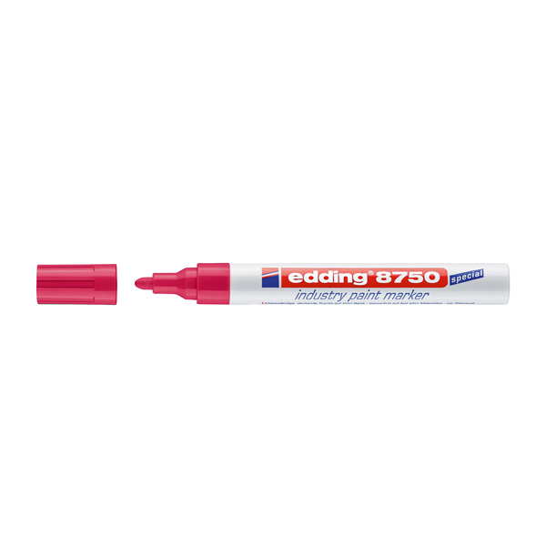 Industrijski paint marker E-8750 2-4mm crvena (08M8750D)