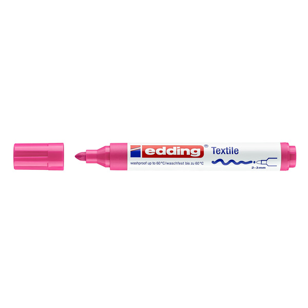 Vodootporni marker T-shirt E-4500 2-3mm neon roze (08M4500IN)