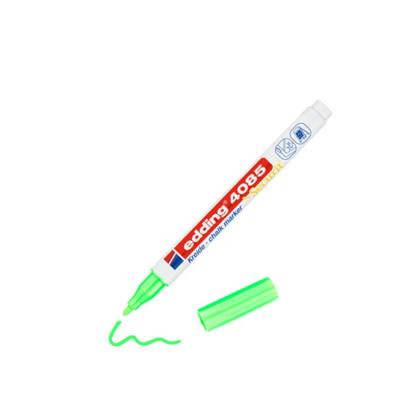 Marker za staklo chalk marker E-4085 1-2mm zelena neon (08M4085NF)