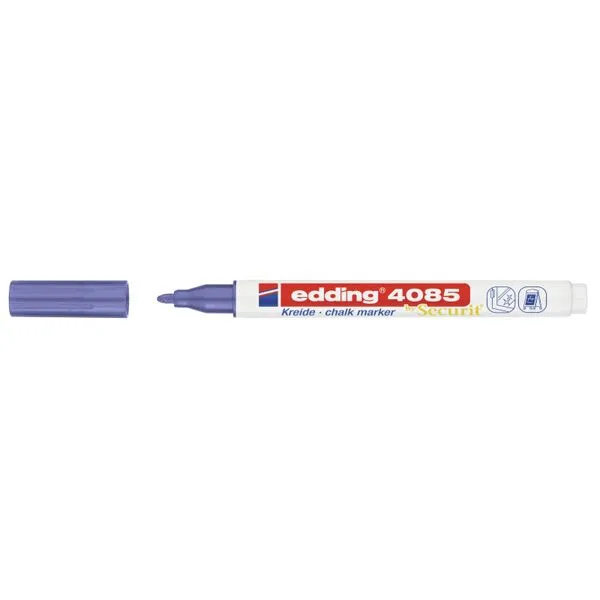 Marker za staklo chalk marker E-4085 1-2mm ljubičasta metalik (08M4085ML)