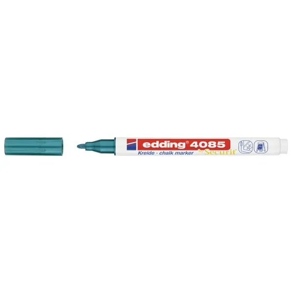Marker za staklo chalk marker E-4085 1-2mm plava metalik (08M4085ME)