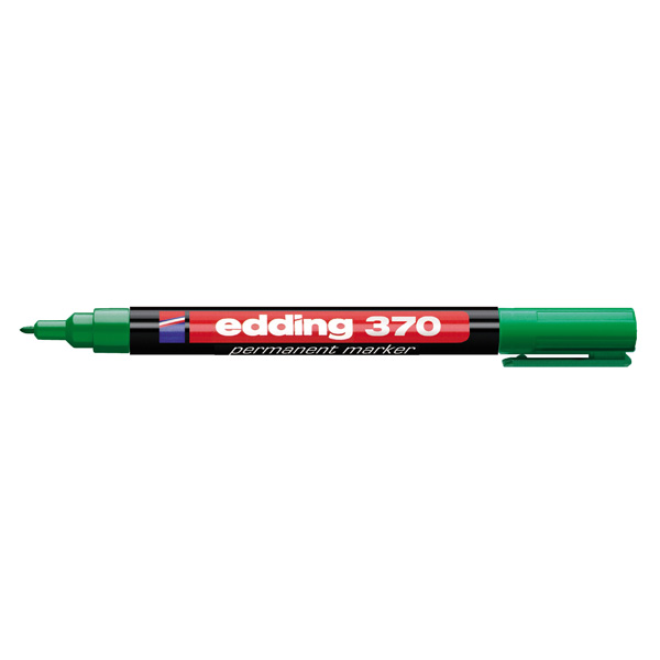Marker permanent 370 1mm tanji zaobljeni zelena (08M370F)