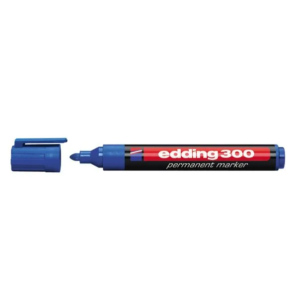 Marker permanent E-300 1,5-3mm industrijsko pakovanje plava (08M300XE)