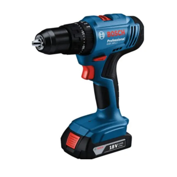 Bosch Aku vibraciona bušilica-odvrtač GSB 183-Li 18V 2×2,0 Ah u koferu (06019K9100)