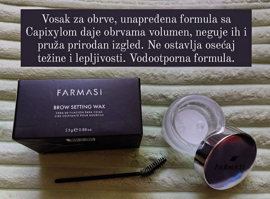 Farmasi vosak za obrve