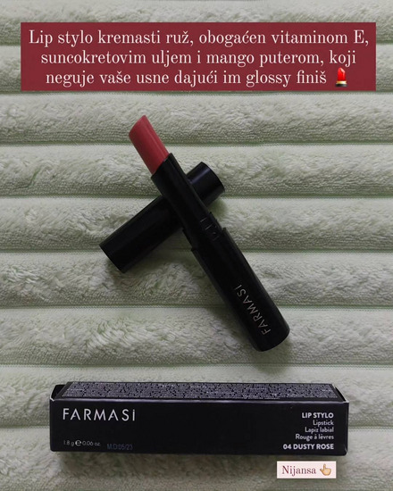 Farmasi lip stylo kremasti ruž