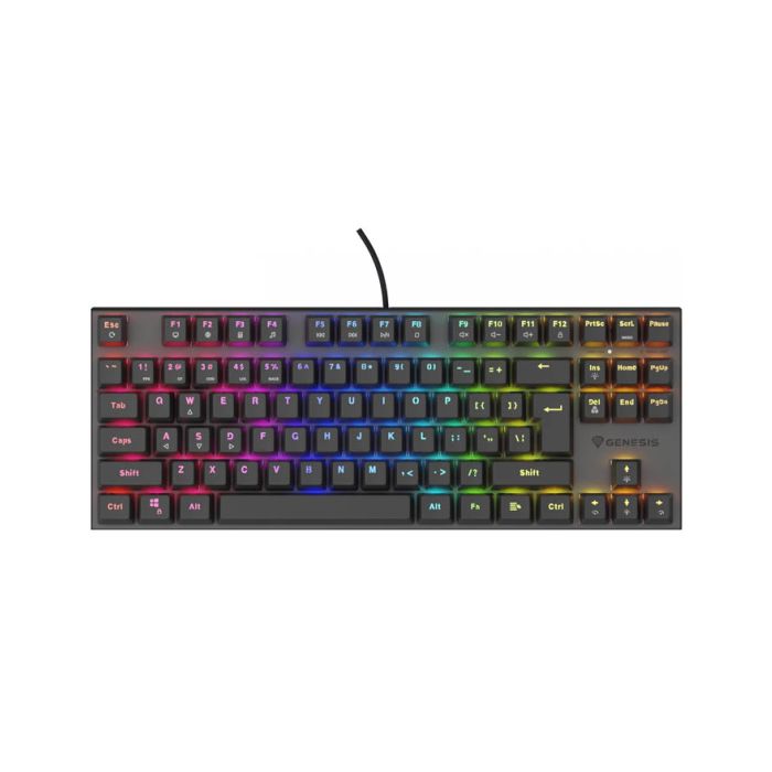 Tastatura Genesis Thor 303 TKL Black Silent switch RGB