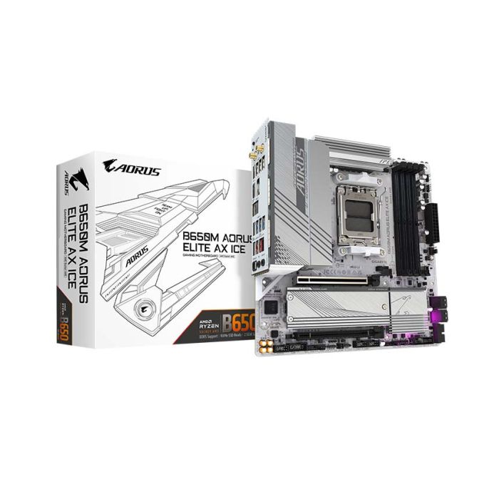 Matična ploča Gigabyte B650M AORUS ELITE AX ICE