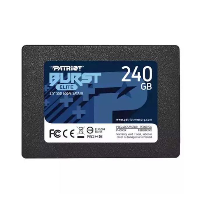 SSD Patriot 2.5 240GB Burste Elite SATA3 PBE240GS25SSDR