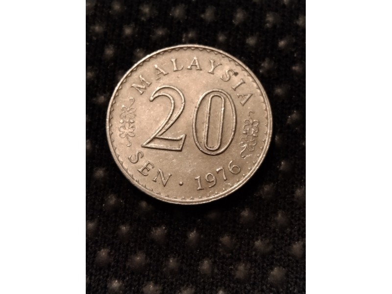 20 sen 1976 malezija