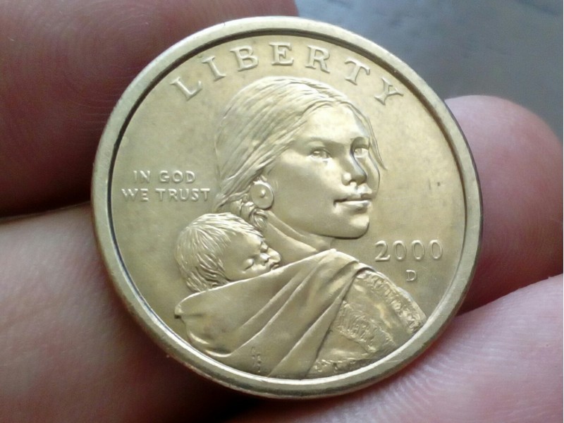 Usa, 1 dolar 2000