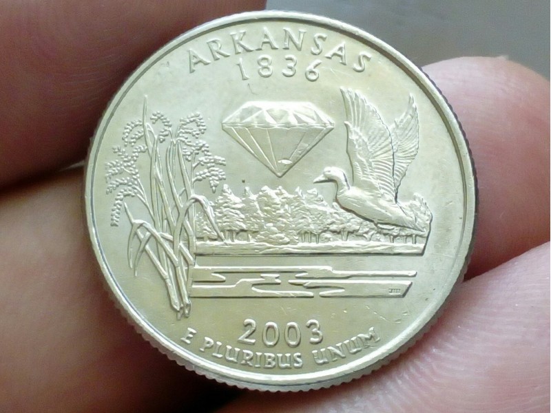 USA, 1\4 dolara 2003 Arkansas