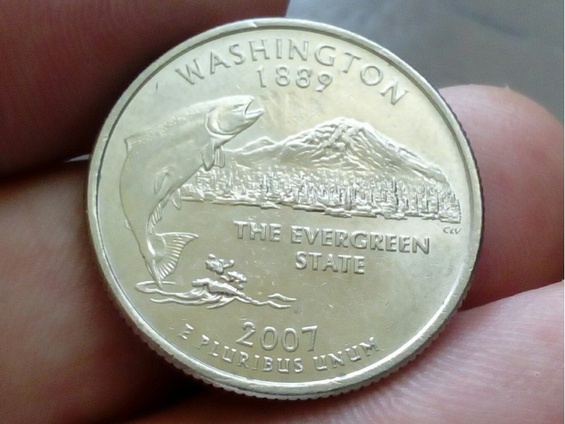 USA, 1\4 dolara 2007 Washington