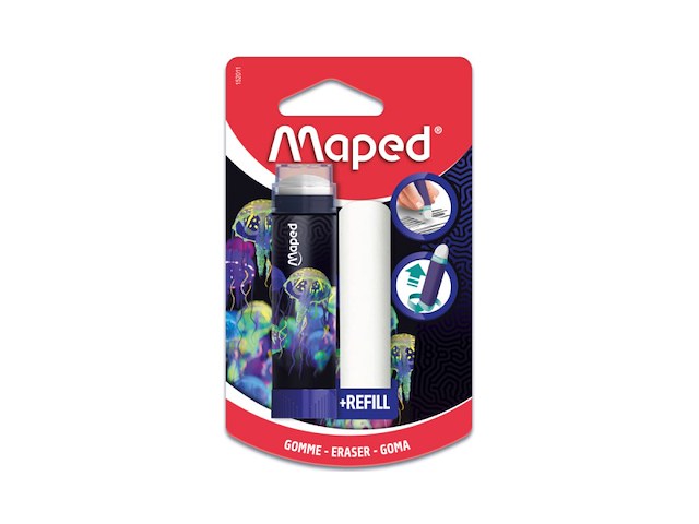 GUMICE ZA BRISANJE MAPED DEEP SEA STIK + REFIL