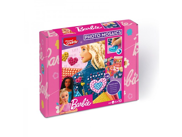 POKLON SET MOZAIK MAPED BARBIE