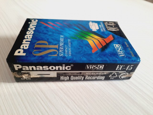 Panasonic VHSC super premium EC45