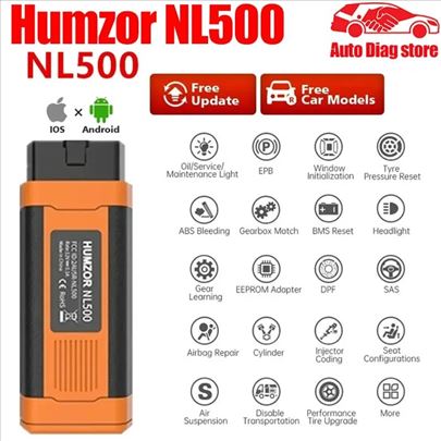 Humzor NEXZSCAN NL500 Bluetooth OBD2 Auto Dijagnos