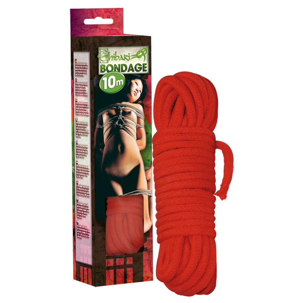 Shibari rope red 10m