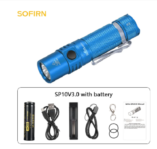 Sofirn SP10 v3 blue