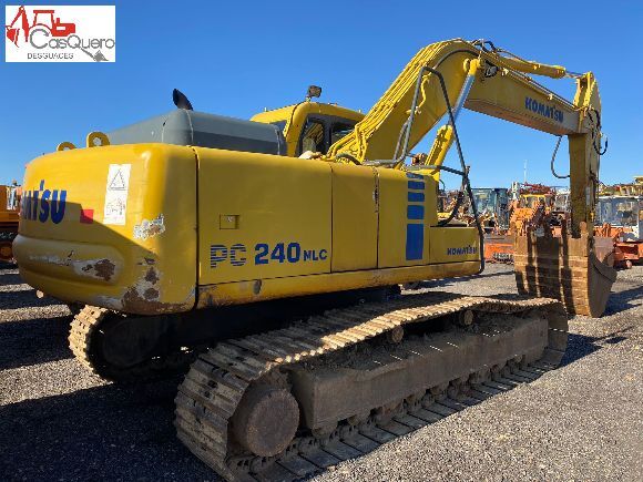 Komatsu PC240-6KNLC bager guseničar po rezervnim delovima