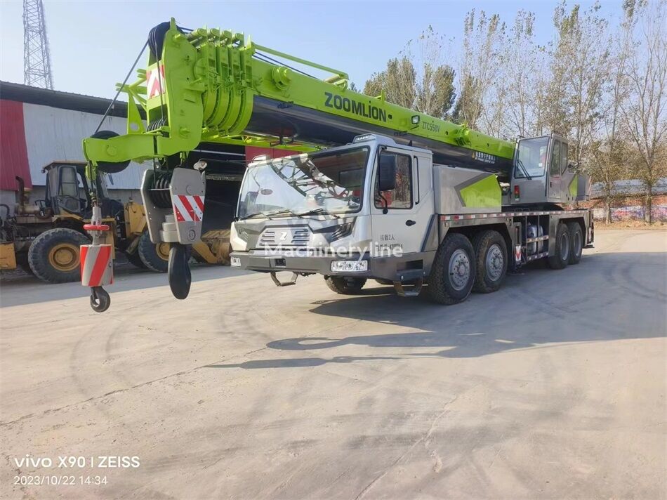 Zoomlion QY50V QY50B QY50C TC550V QY55V QY50K ZTC500V 55 TON 50 TON TRUCK pokretna dizalica