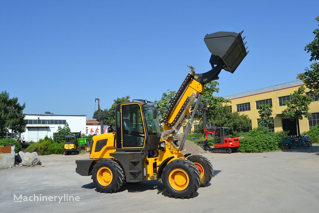 Telescopic Loader 600KG 800KG 0.8TON Construction Machinery Hydr teleskopski prednji utovarivač