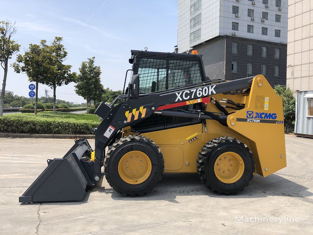 XCMG official XC760K mini steer skid wheel loader mini utovarivač