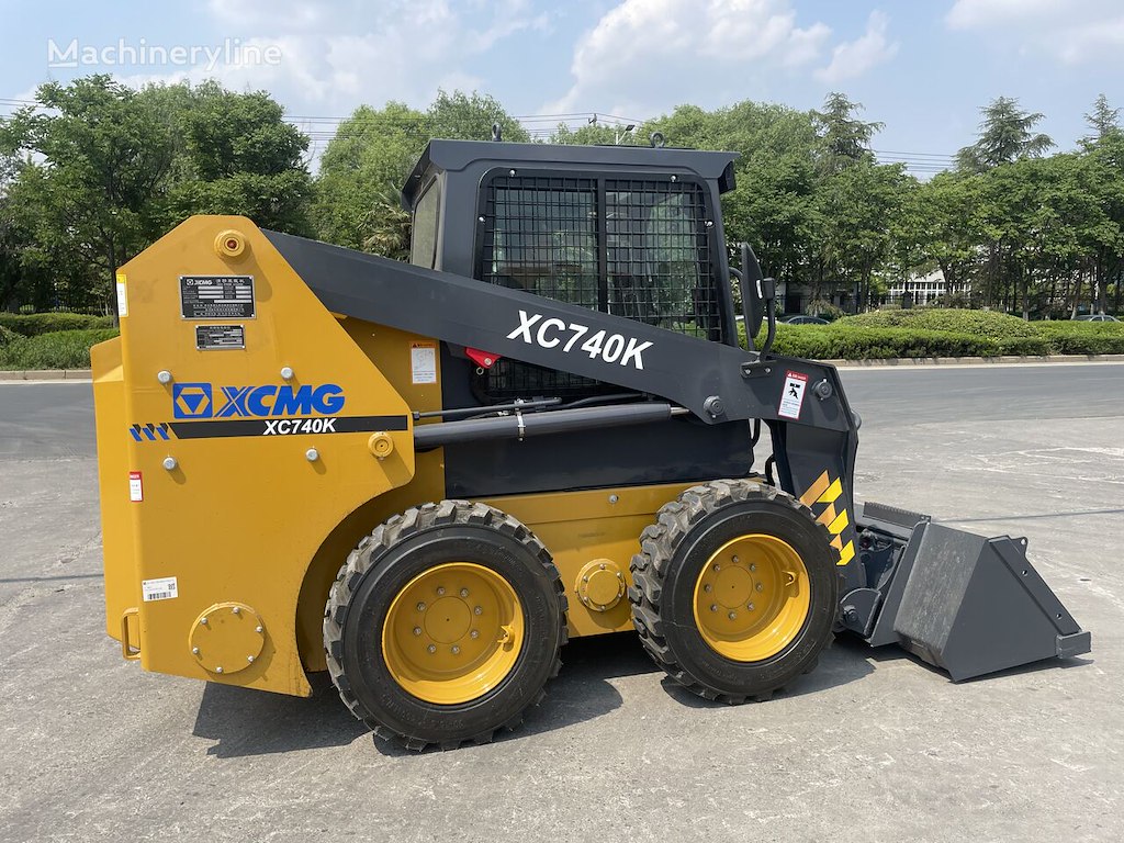 XCMG official XC740K mini steer skid wheel loader mini utovarivač