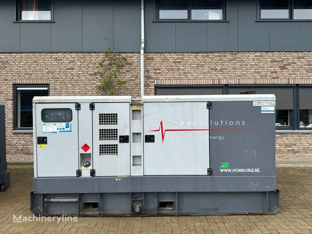 Atlas Copco QAS 200 Volvo Leroy Somer 220 kVA Silent Rental generatorset diesel generator