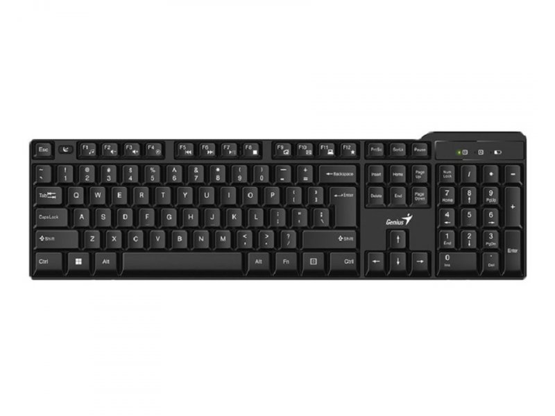 GENIUS TASTATURA KB-7100X WIRELESS USB US WIRELESS CRNA