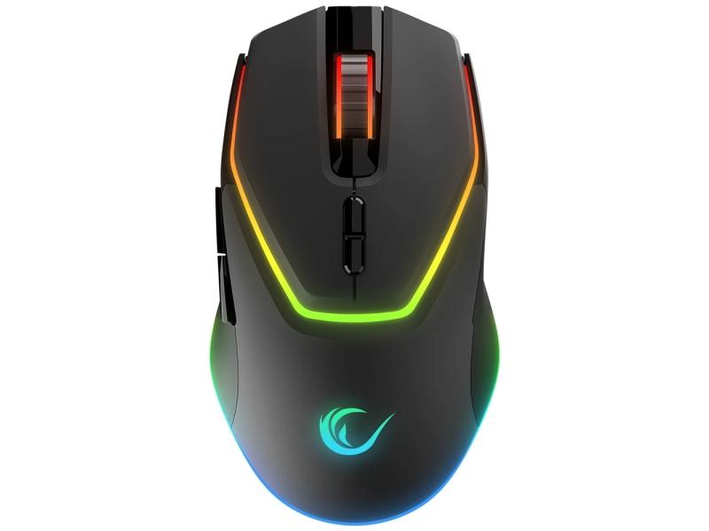 RAMPAGE VORTEX M1 RGB BEŽIČNI GEJMERSKI MIŠ CRNI