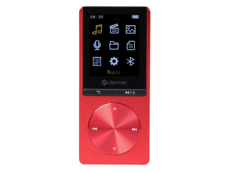 DENVER MP4 PLAYER CRVENI MP-1820R