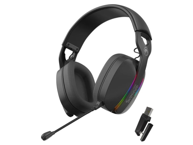 MARVO SLUŠALICE WIRELESS MARVO HG9086W BK CRNE