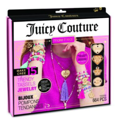Kreativni set - Juicy couture, trendi nakit sa resicama