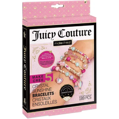 Kreativni set - Juicy couture, mini, narukvice kristalni zraci