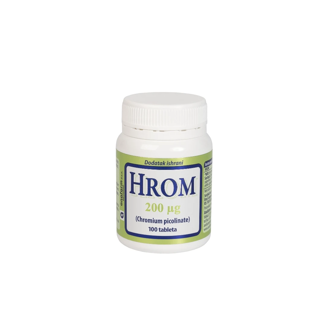 ANAFARM Hrom 200 mcg 100 Tableta