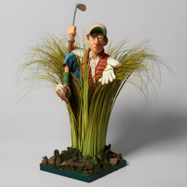 Figura Forchino Golfer In The Rough (100%)