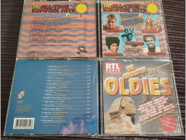 All-time Summer Hits+Great Oldies - Various Artists 2Cd