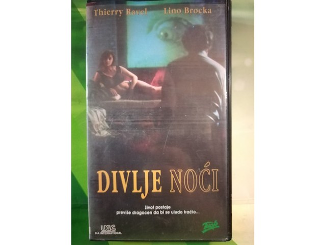 Divlje Noći - Thierry Ravel / Lino Brocka / VHS /