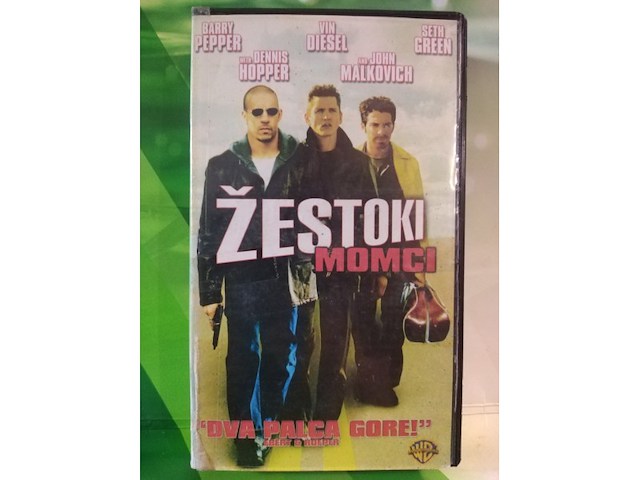 Žestoki Momci - Vin Diesel / Dennis Hopper / VHS /